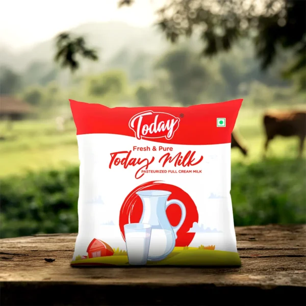 Pasteurized Full Cream - Pouch Milk - Today Milk